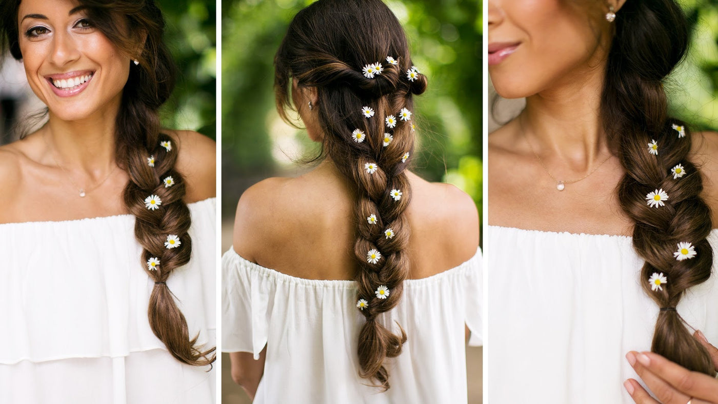 Flower braid store