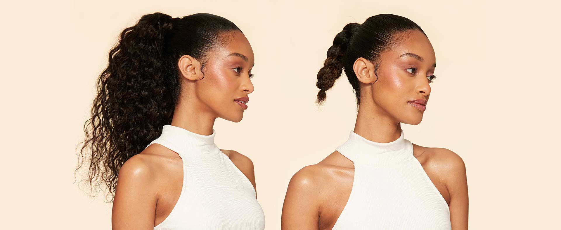 Curly Ponytail Extension | 100% Remy Human Hair