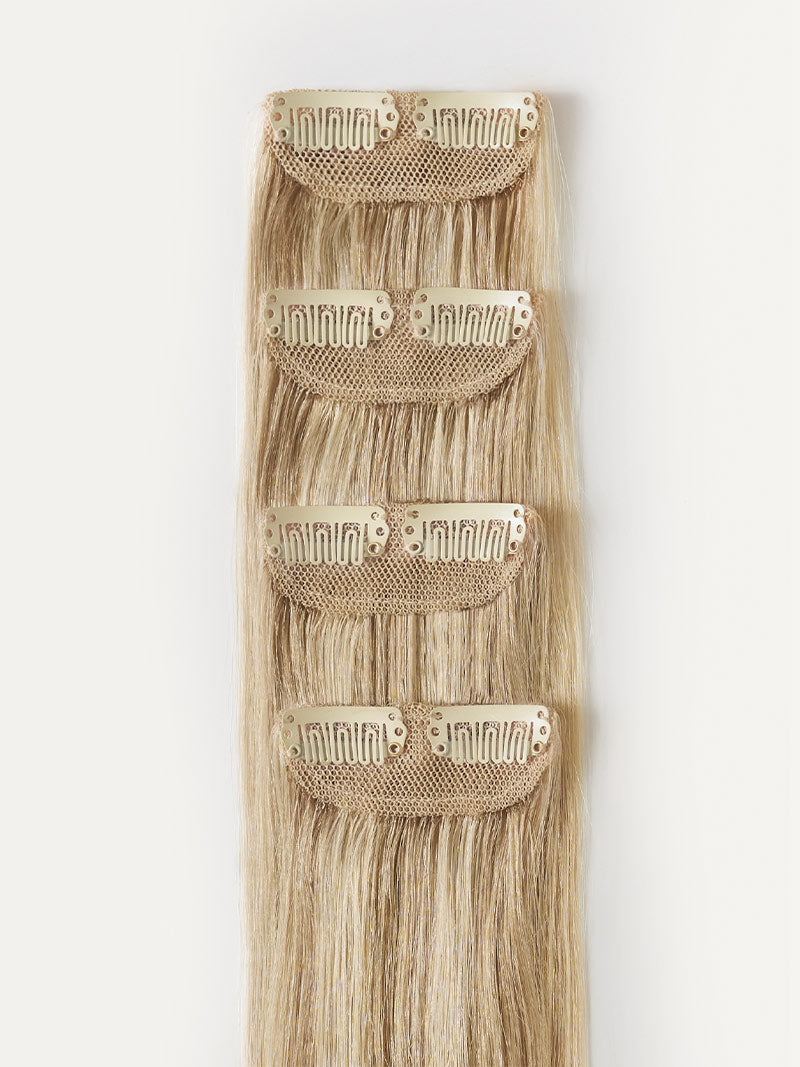 Scalp Hair Fill-Ins | 12" Dimensional Beige Blonde | Luxy Hair