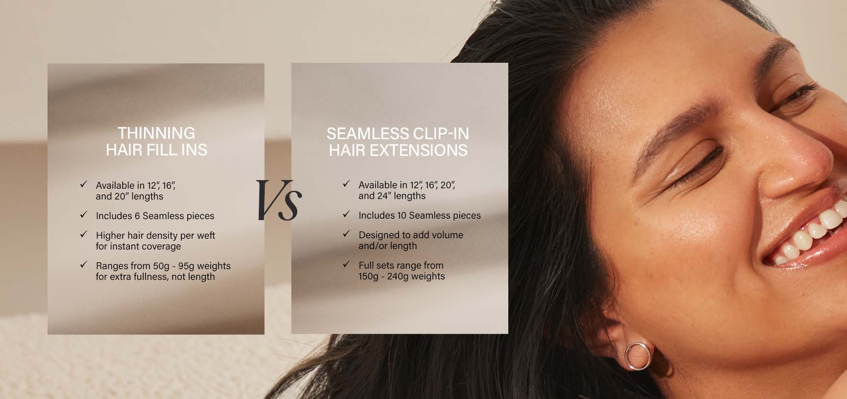 Hair Extensions for Hair Loss and Thinning Hair | Luxy Hair