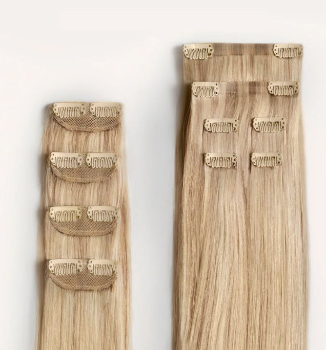 Scalp Hair Fill-Ins | 12" Chestnut Brown Balayage | Luxy Hair - Luxy® Hair