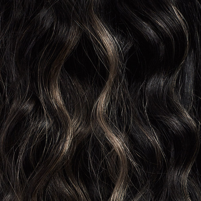 Jet Black Hair Texture
