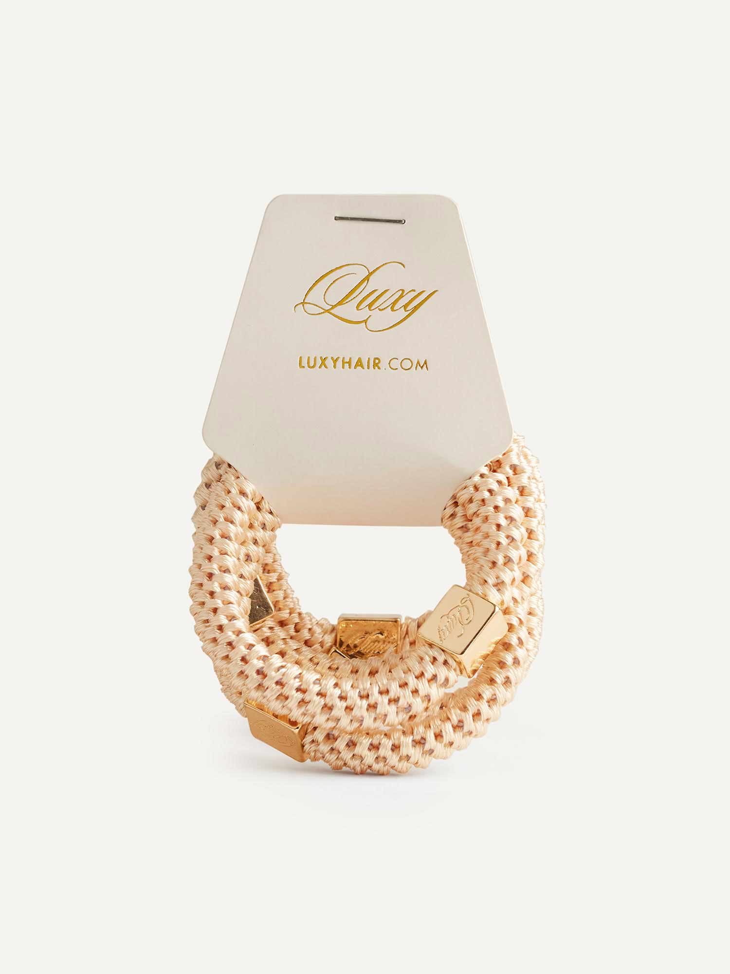 Gravity Defying Hair Ties - Blonde | Luxy Hair