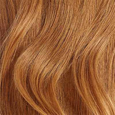 Seamless Clip-In Hair Extensions Natural Red (Color 30, 180 Grams ...