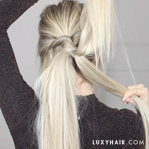 Pull-Through Updo: Cute Hairstyle For Wedding or Prom