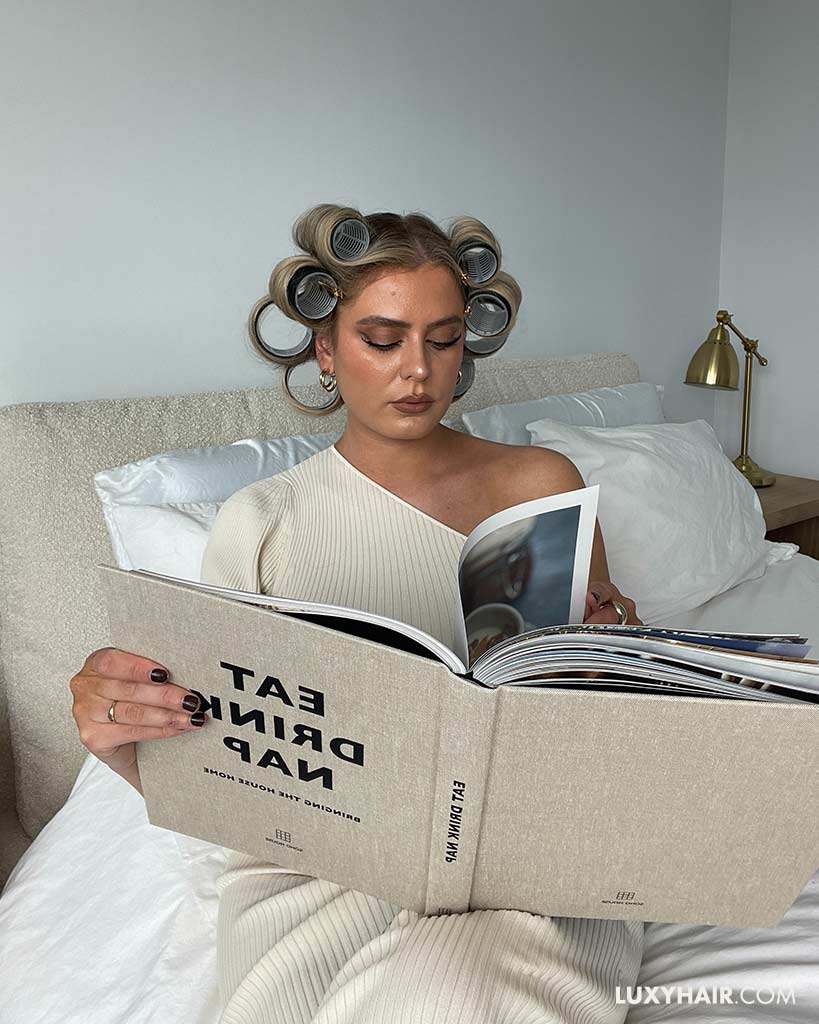 Velcro Roller Size Guide: 3 Looks using Hair Rollers