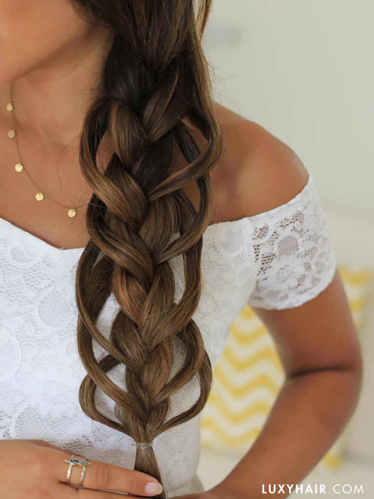 How To: Feather Loop Braid Hair Tutorial