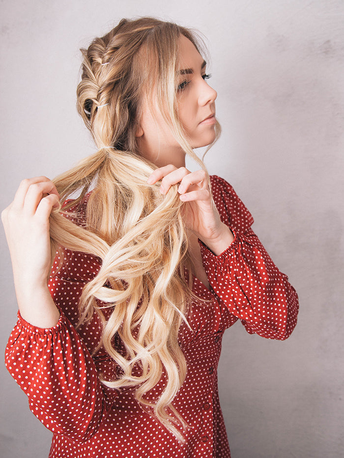 Braid Hairstyles: Ultra Volume Side Braid